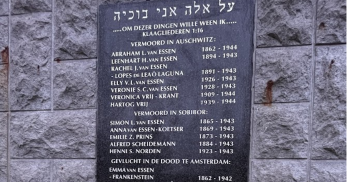 CLV nam deel van de Holocaustherdenking Veenendaal - CLV